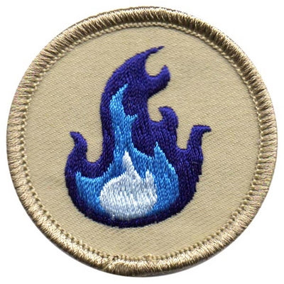 Blue Flame Patrol Patch – Basics Clothing Store