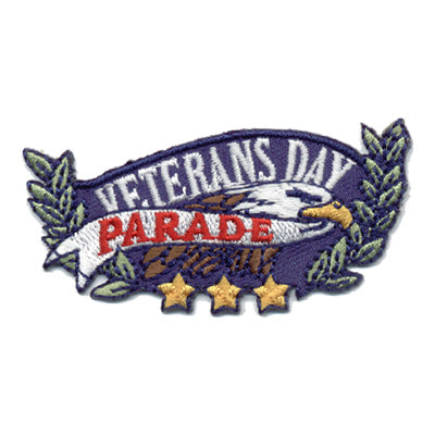 Veterans Day Parade Patch – Basics Clothing Store