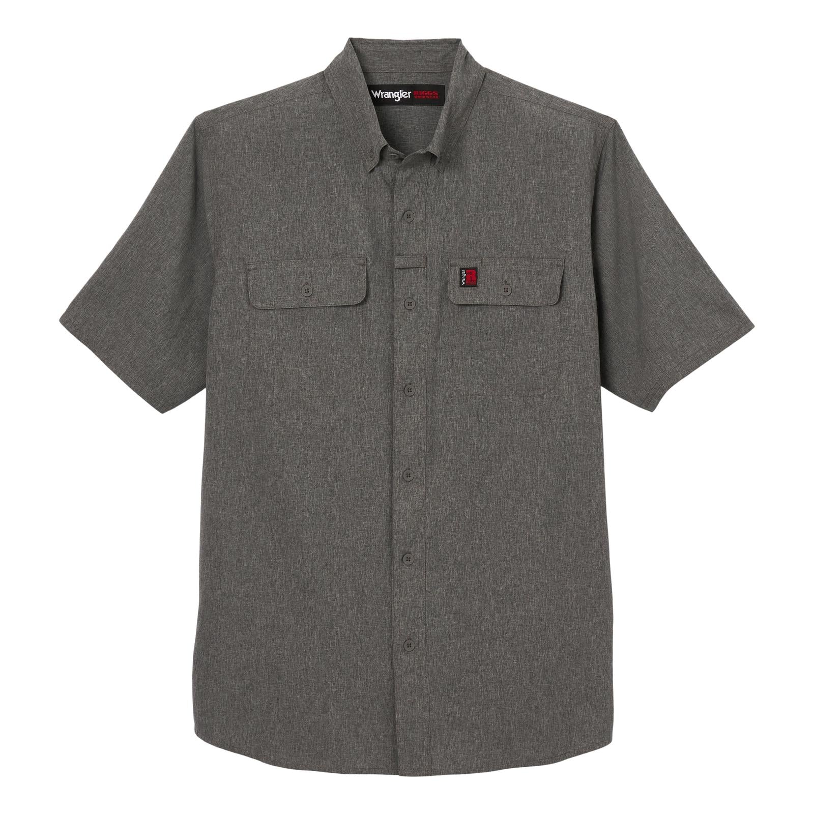 Wrangler RIGGS Workwear® Lightweight Vented Work Shirt - Asphalt - 112 ...