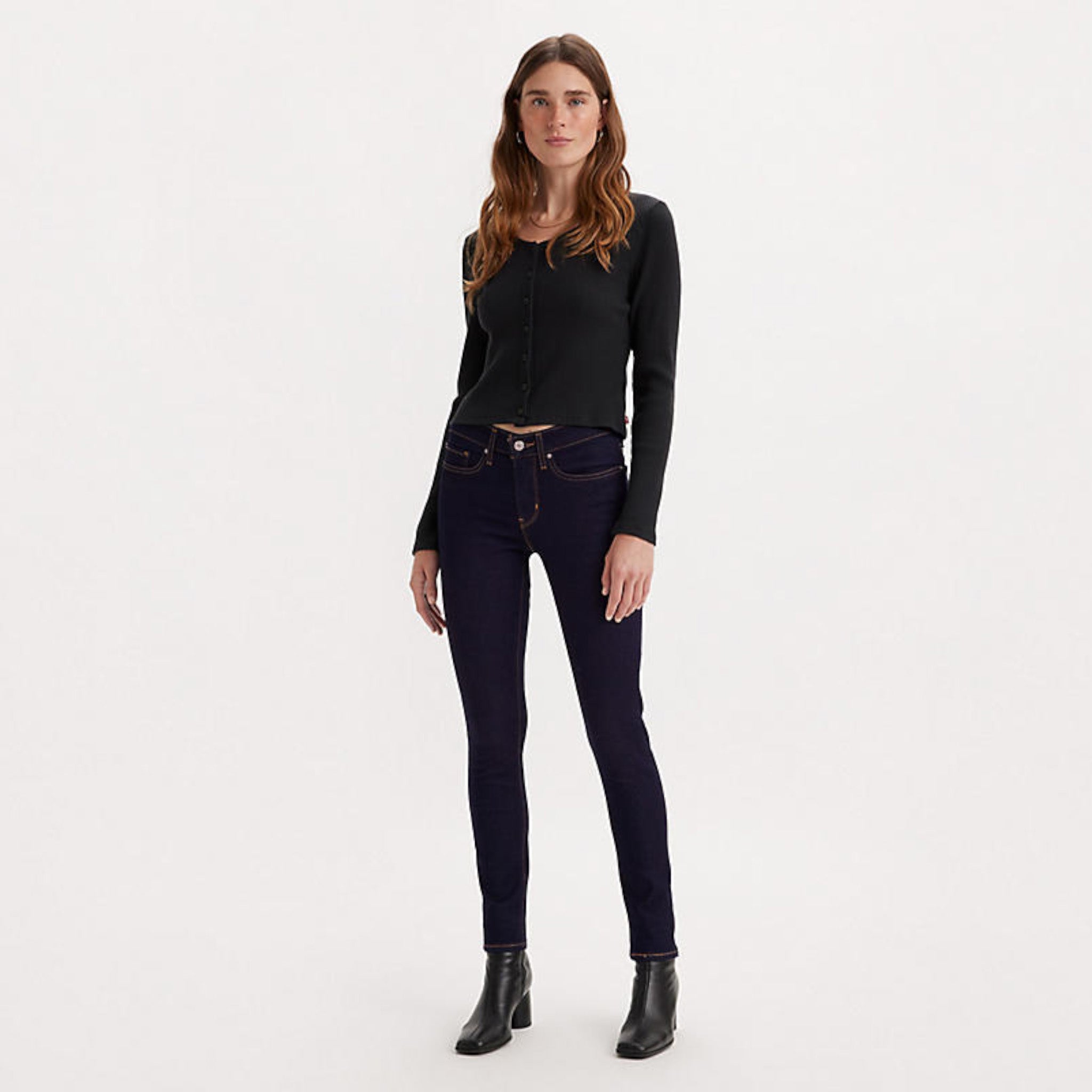 Levi's 311 Shaping Skinny Women's Jeans - Darkest Sky – Basics Clothing ...