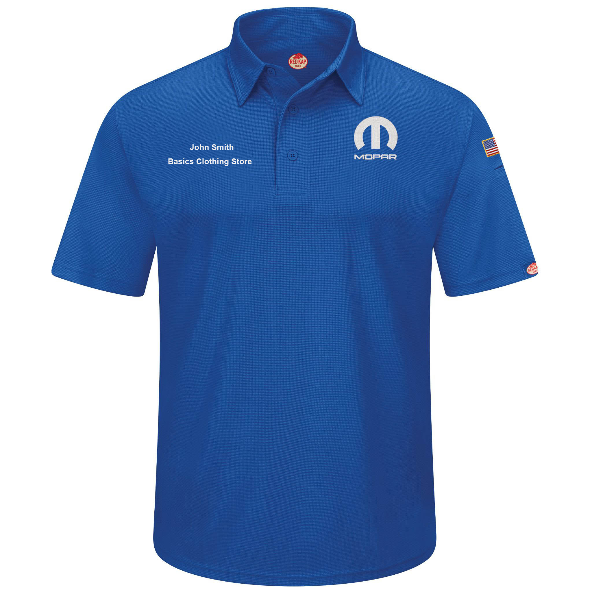 Mopar Men's Short Sleeve Performance Knit® Flex Series Pro Polo ...