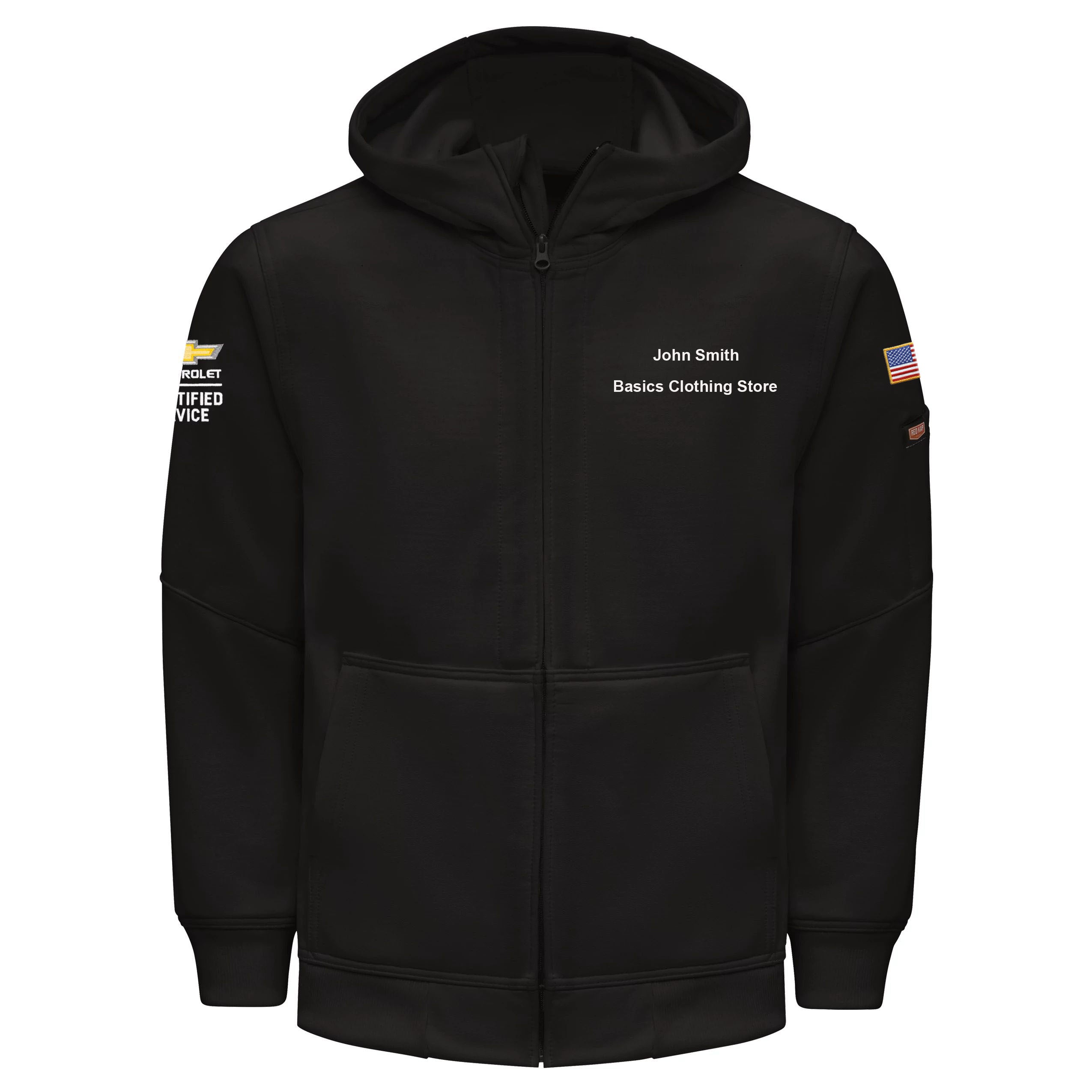 Chevrolet Performance Work Hoodie - Black – Basics Clothing Store