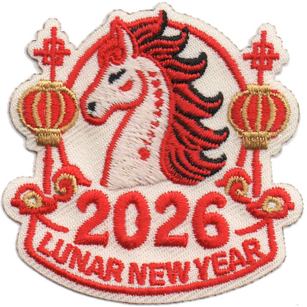 2026 Lunar New Year Patch – Basics Clothing Store