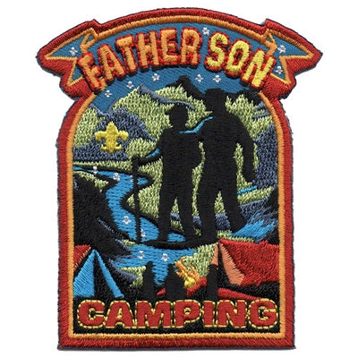Father Son Camping Patch – Basics Clothing Store