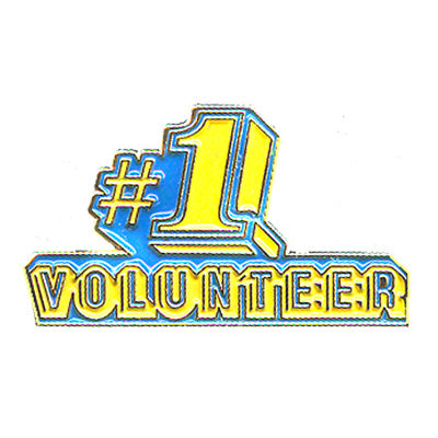 #1 Volunteer Pin – Basics Clothing Store