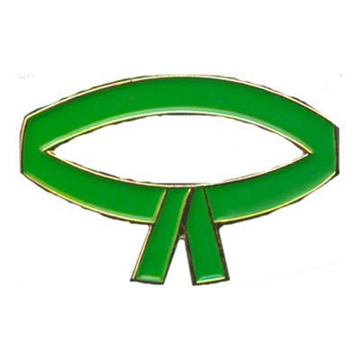 Green Belt Pin – Basics Clothing Store