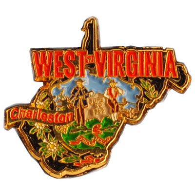 West Virginia Pin – Basics Clothing Store