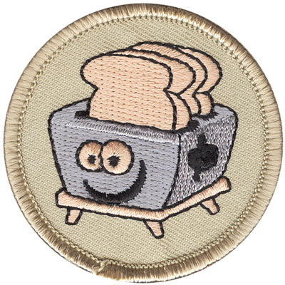 Happy Toaster Patrol Patch – Basics Clothing Store