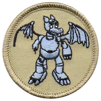 Robot Dragon Patrol Patch – Basics Clothing Store