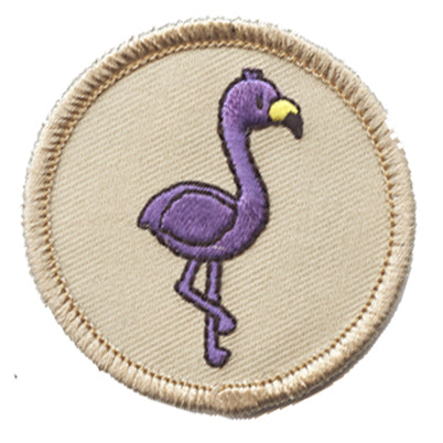 Purple Flamingo Patrol Patch – Basics Clothing Store
