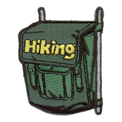 Hiking (Backpack) Patch – Basics Clothing Store