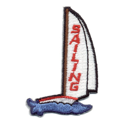 Sailing- Sailboat Patch – Basics Clothing Store