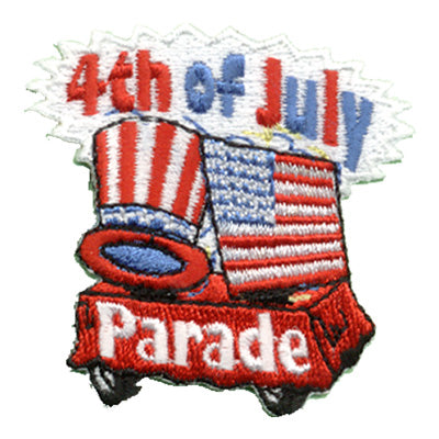 4th Of July Parade Patch – Basics Clothing Store