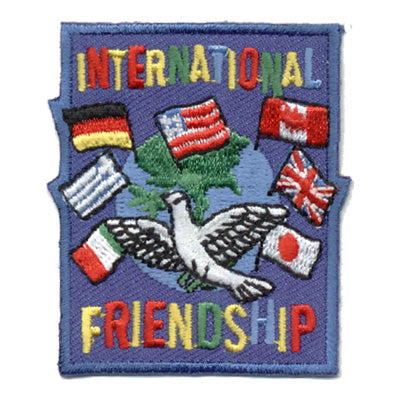International Friendship Patch – Basics Clothing Store