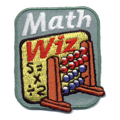 Math Wiz Patch – Basics Clothing Store