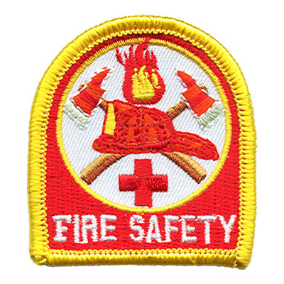 Fire Safety Patch – Basics Clothing Store