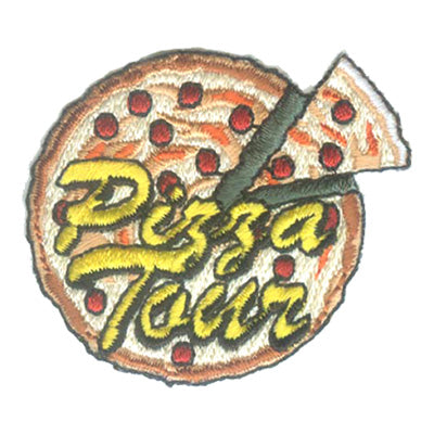 Pizza Tour Patch – Basics Clothing Store