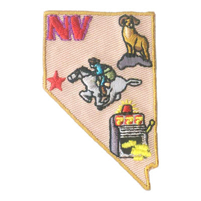 Nevada State Patch – Basics Clothing Store