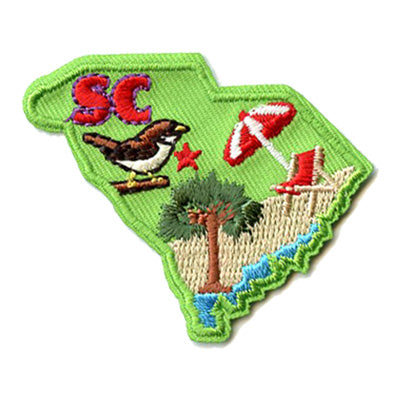 South Carolina State Patch – Basics Clothing Store