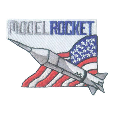 Model Rocket Patch – Basics Clothing Store