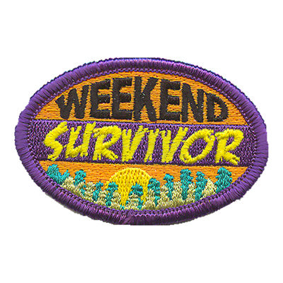 Weekend Survivor Patch – Basics Clothing Store