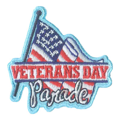 Veterans Day Parade Patch – Basics Clothing Store