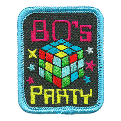 80's Party Patch – Basics Clothing Store