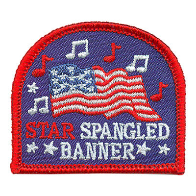 Star Spangled Banner Patch – Basics Clothing Store