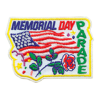 Memorial Day Parade Patch – Basics Clothing Store