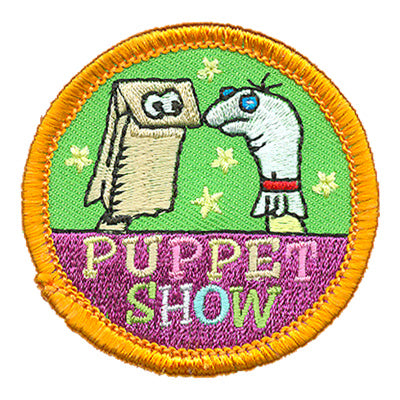 Puppet Show Patch – Basics Clothing Store
