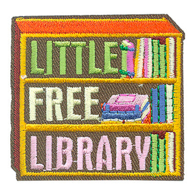 Little Free Library Patch – Basics Clothing Store