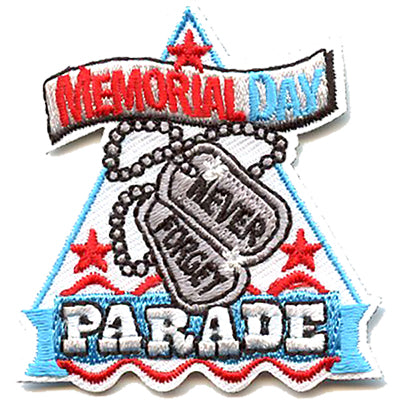 Memorial Day Parade Patch – Basics Clothing Store