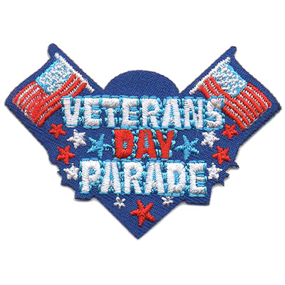 Veterans Day Parade Patch – Basics Clothing Store