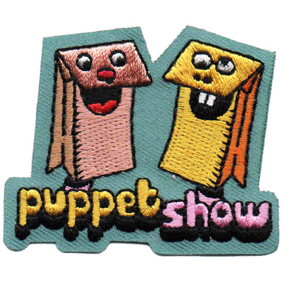 Puppet Show Patch – Basics Clothing Store