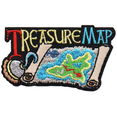 Treasure Map Patch – Basics Clothing Store