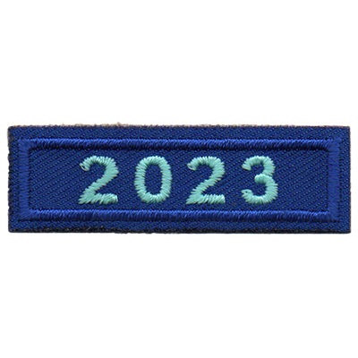 2023 Blue Year Bar Patch – Basics Clothing Store
