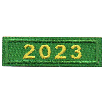 2023 Green Year Bar Patch – Basics Clothing Store