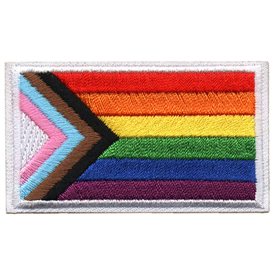 Pride Flag Triangle Patch – Basics Clothing Store
