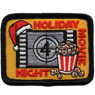 Holiday Movie Night Patch – Basics Clothing Store