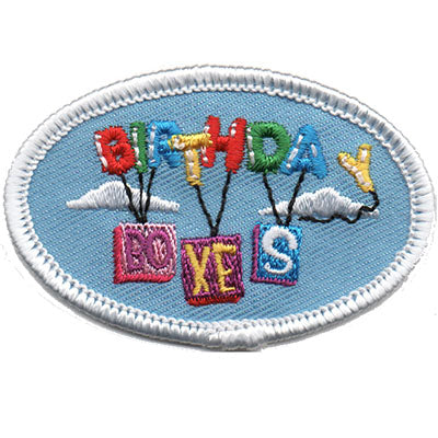 Birthday Boxes Patch – Basics Clothing Store
