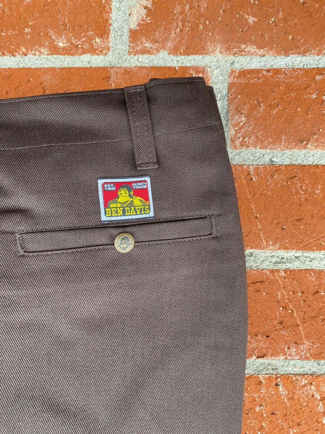Ben Davis Original Ben's Work Pant - Brown (697) – Basics Clothing Store
